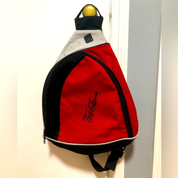 Coca Cola | Bags | Cocacola Strap Backpack | Poshmark